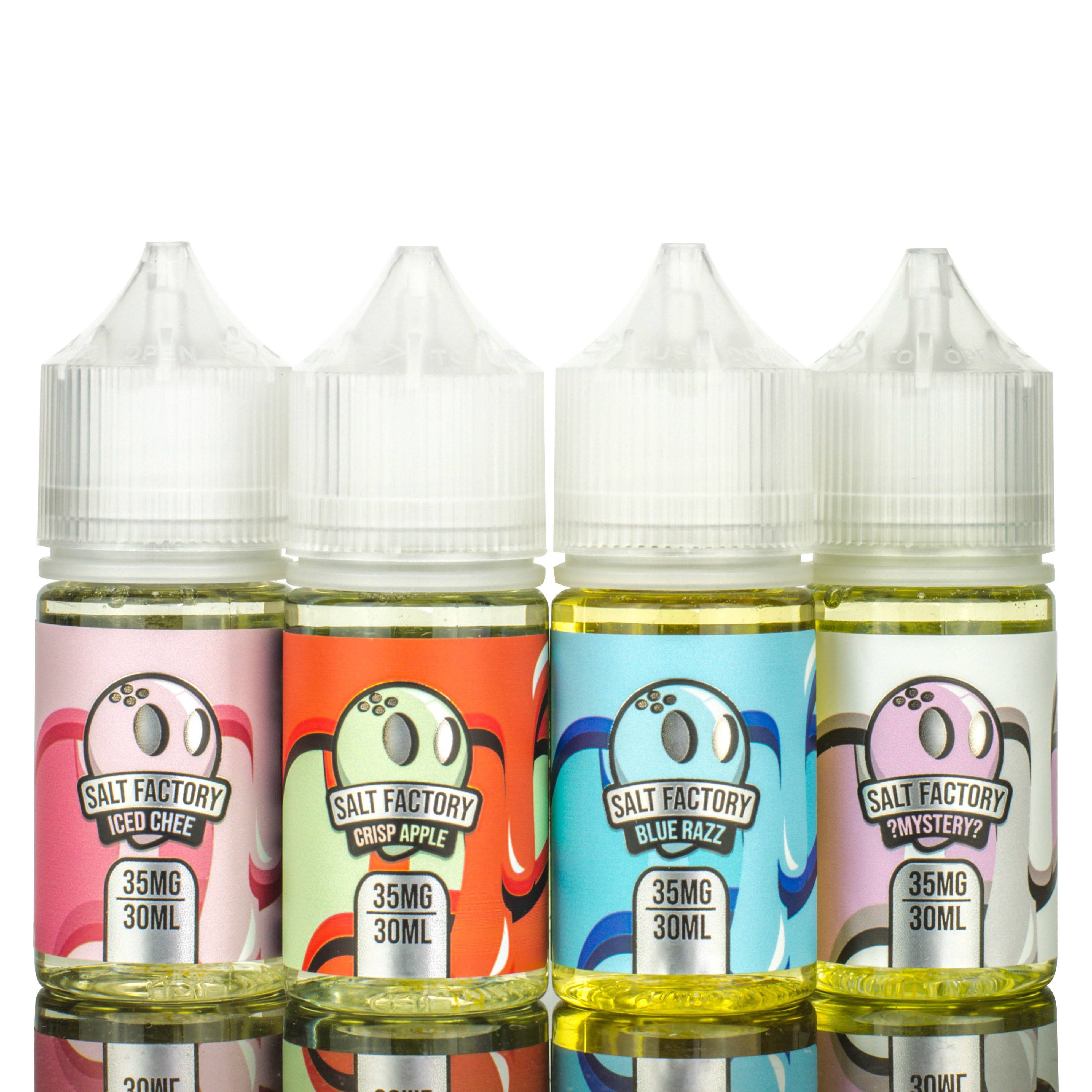 Salt Factory, Nicotine Salts and Vape Juices