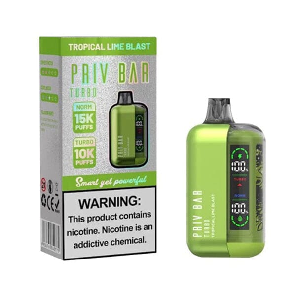 Priv Bar Turbo Disposable 16mL 50mg | Flawless Vape Shop