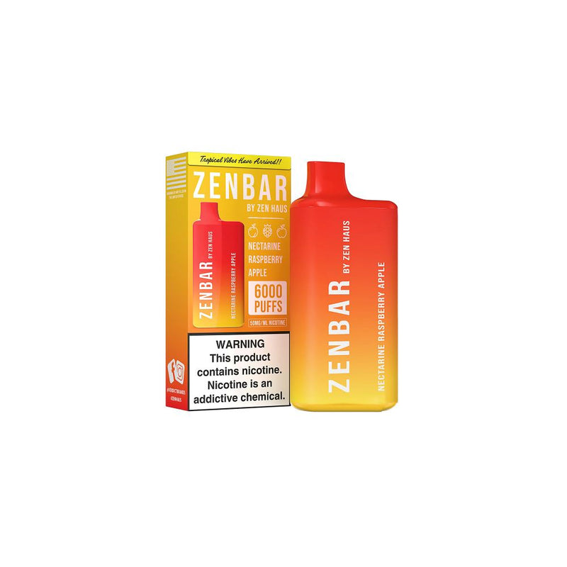 Zen Bar Disposable 6000 Puffs 13mL 50mg | Flawless Vape Shop