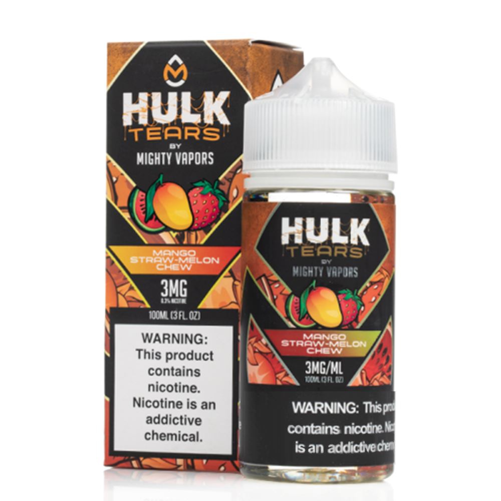 Mango Straw Melon Chew | Mighty Vapors Hulk Tears | 100mL | Flawless ...