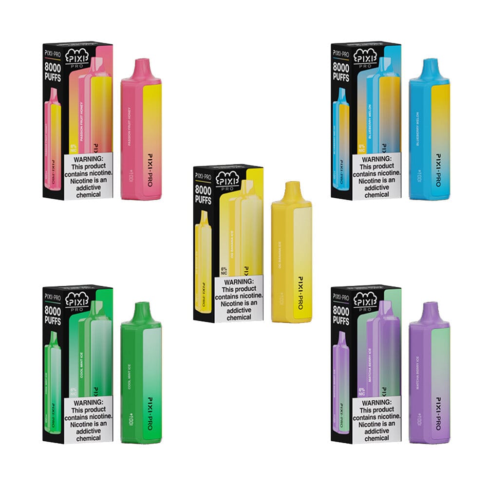 Pixi Pro Disposable 8000 Puffs 14mL 60mg | Flawless Vape Shop